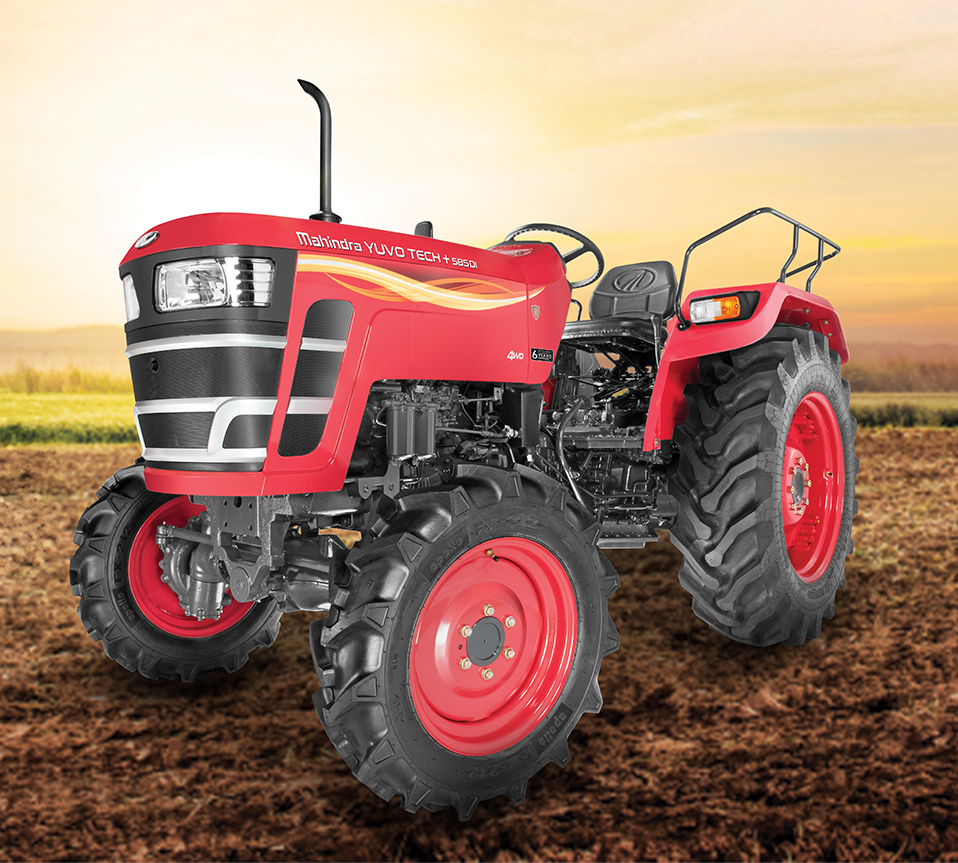 Mahindra 585 YUVO TECH+ 4WD Tractor | Price, Specs & Mileage