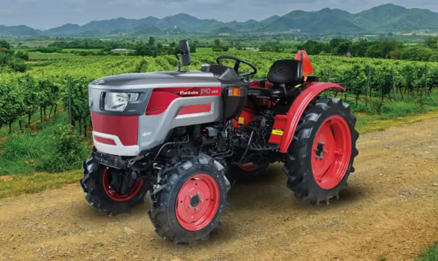 Why Buy a Mahindra Jivo 305 DI 4WD Tractor: Mileage, Features & Specs | mahindratractors